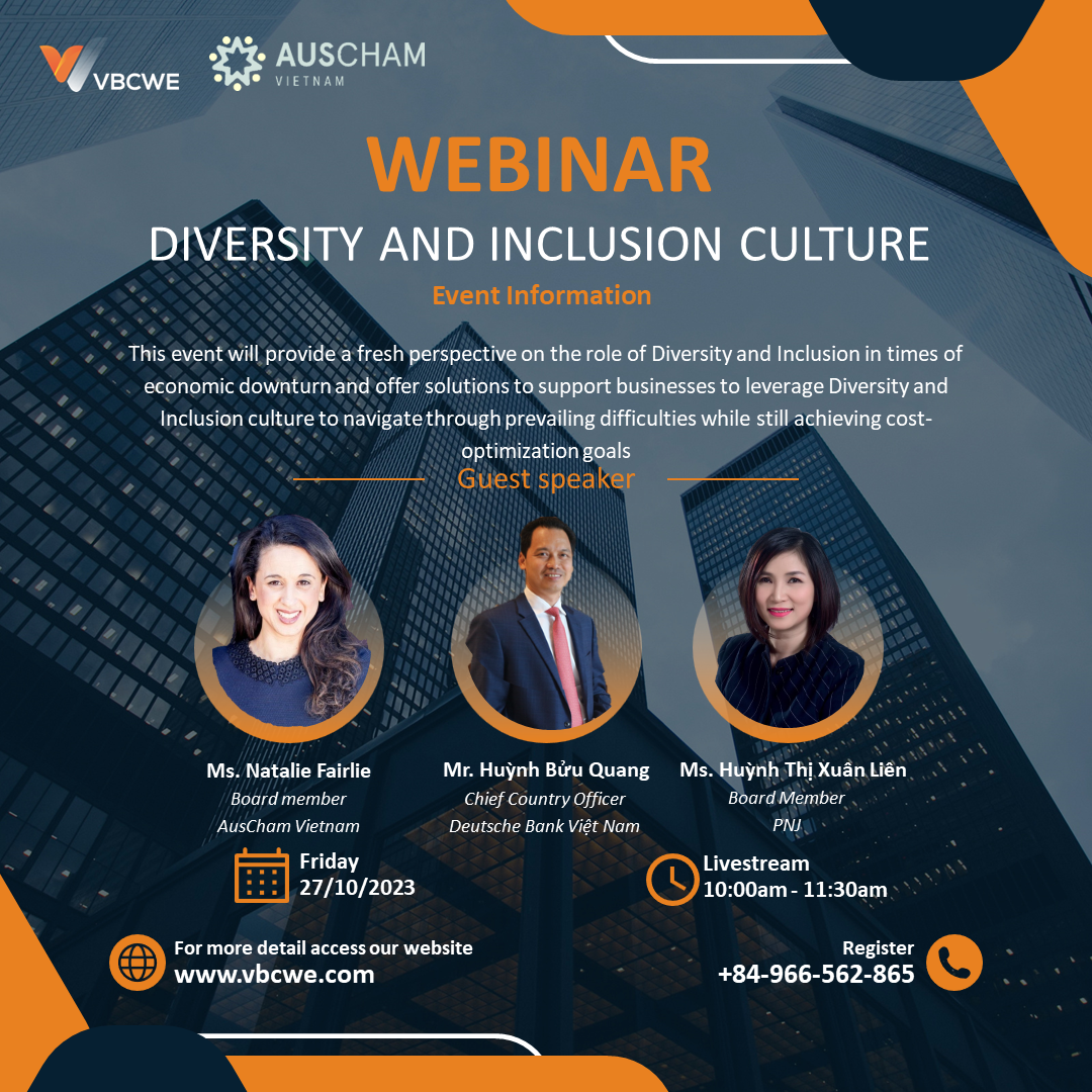 Webinar - Diversity and Inclusion Culture | AusCham Vietnam